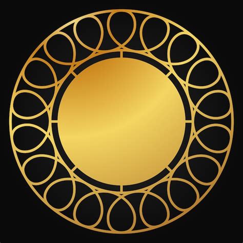 Premium Vector Luxury Pattern Border Frame Design