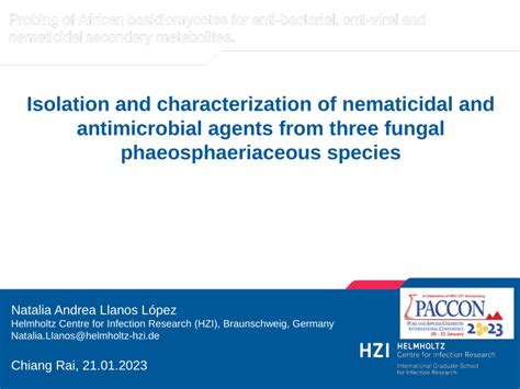 Pdf Isolation And Characterization Of Nematicidal And Antimicrobial