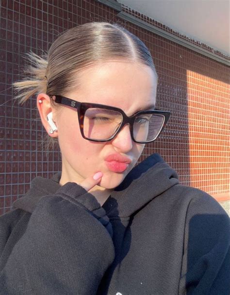 Blonde With Glasses