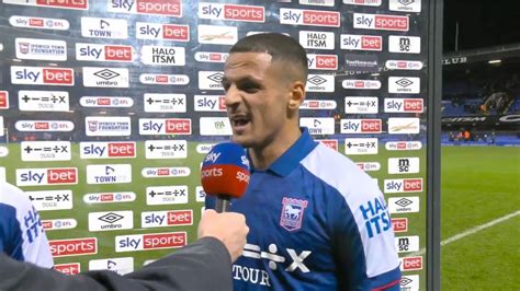 Sky Sports Apologise After Ipswich Star Cant Help Himself In Post Match Chat Mirror Online
