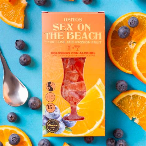 Gomas CÁlcool Sex On The Beach Cocktail Box Gudis Shop