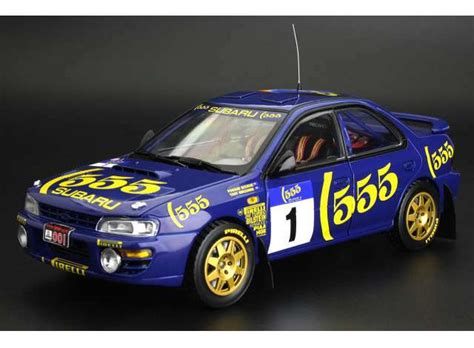 Subaru Impreza 555 1994 Hong Kong Beijing Rally Winner Possum Bourne And Tony Sircombe 1 18