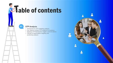 Table Of Contents Target Market Grouping And Profiling Guide Mkt Ss V Ppt Template
