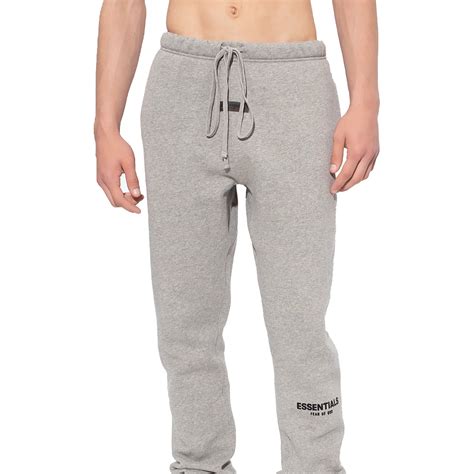 Fear Of God Essentials Sweatpants Dark Oatmeal Ss22 Revenuenslave