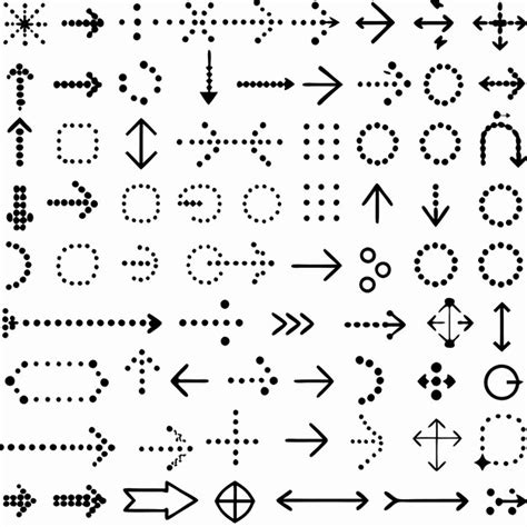 Premium Vector Black Arrows Guide Navigation With Style And Accuracy