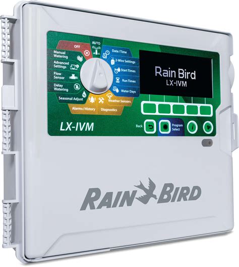 Rain Bird Controller Plastic 24vac White Type Ilx Ivm Peu 240 Stations