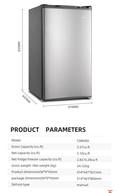 Mini Ref Chiq Tv And Home Appliances Kitchen Appliances Refrigerators And Freezers On Carousell