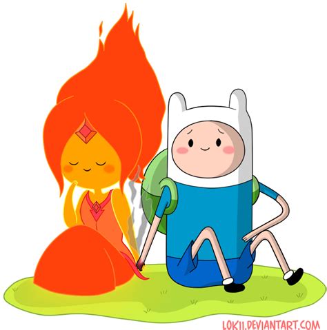 Flame Princess Adventure Time With Finn And Jake By