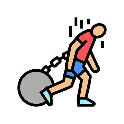 Weakness Health Problem Color Icon Vector Illustration 10345115 Vector