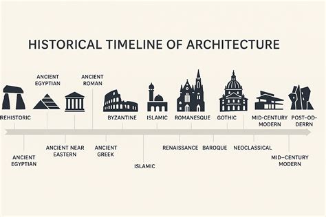 Architectural History Timeline Sheets