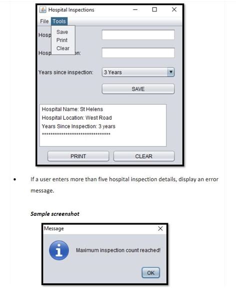 Solved Develop A Java Gui Application That Will Capture A