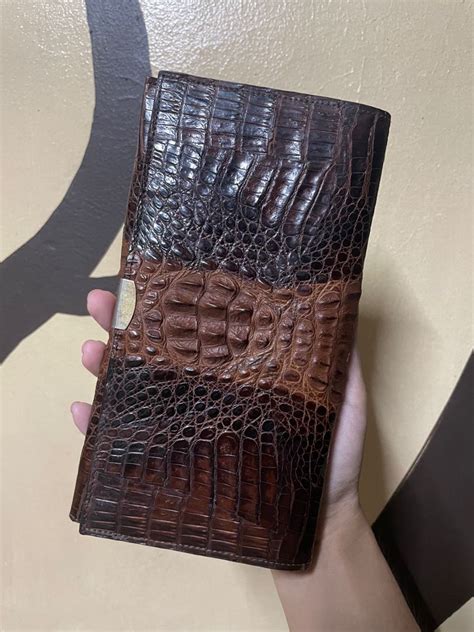 Crocodile Skin Long Wallet Womens Fashion Bags And Wallets Wallets