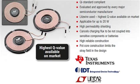Wurth Elektroniks Wireless Power Coils Edn