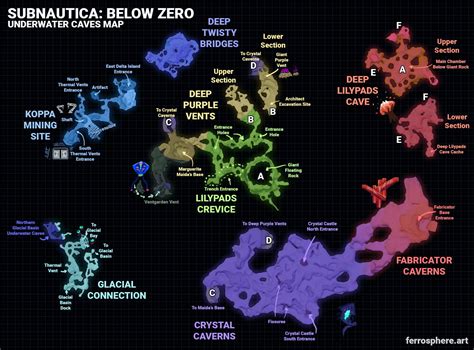 Subnautica Below Map Subnautica Vs Subnautica Below Zero Oqbvxo