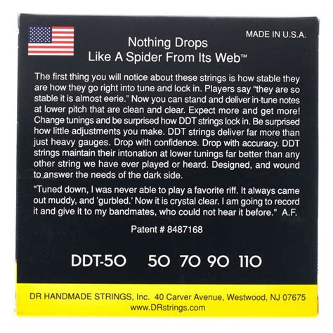 Dr Strings Drop Down Tuning Ddt 50 Thomann France