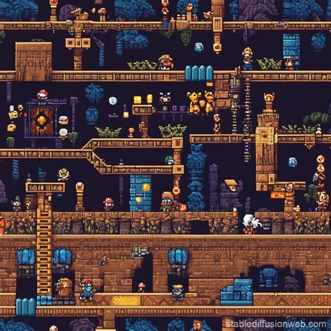 Pixel Art Game Lab Stable Diffusion Online