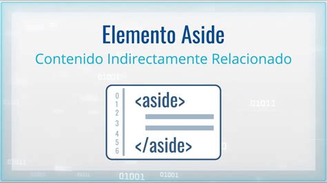 💥14 Etiqueta Aside 👉 Html5 Elementos De Secciones ⚙ Aprende