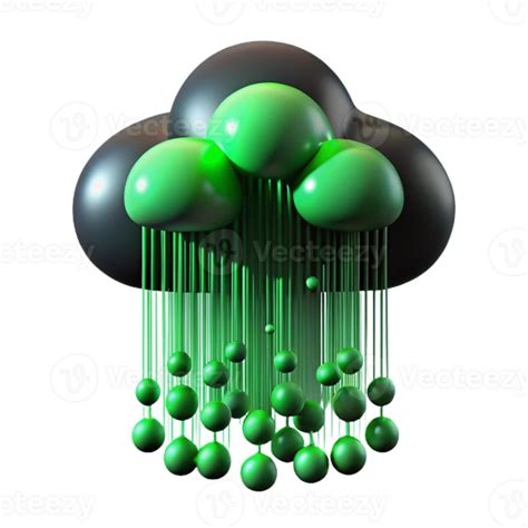 Dramatic Abstract A Digital Rain Of Binary Code Cascading High Resolution 57898369 Png