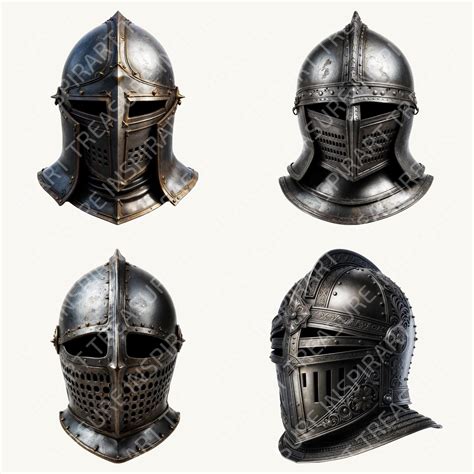 Fantasy Medieval Helmet Clipart Iron Warrior Helmet Png Printable