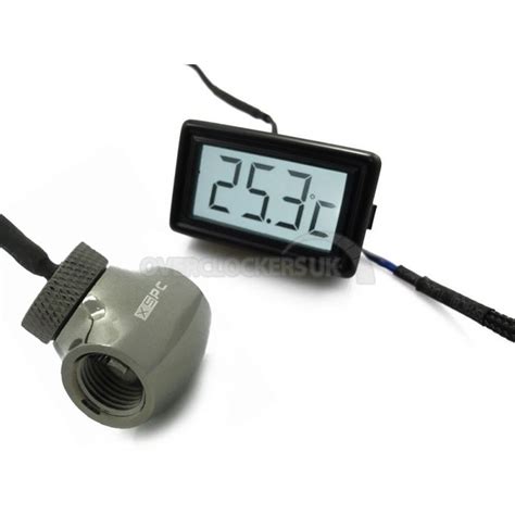 Inline Temp Sensor With Lcd Watercooling