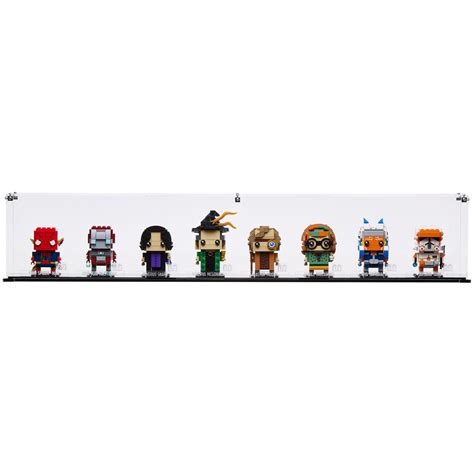 Display Case For Eight Lego® Brickheadz