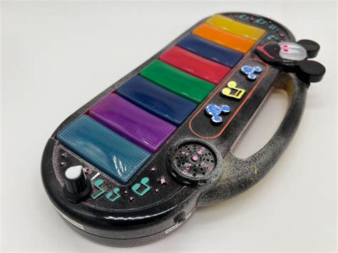 Circuit Bent Mickey Mouse Light Keyboard Toy Experimental Noise Glitch