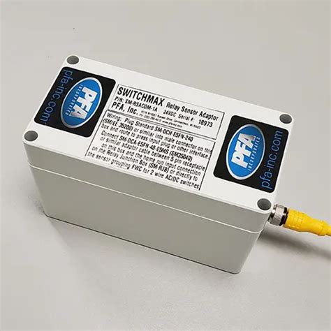 Pfa Relay Sensor Adaptor Universal Switch High Or 0 Vdc Pfa Inc