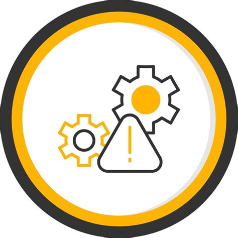 Inefficient Workflow Management System Line Two Color Circle 67510760