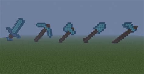 Diamond Minecraft Tools