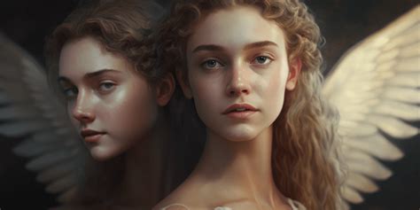 Twin Angels Rmidjourney
