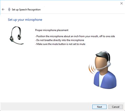 Windows Speech Recognition AbilityNet