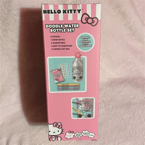 Hello Kitty Dining Hello Kitty Doodle Water Bottle Set Poshmark