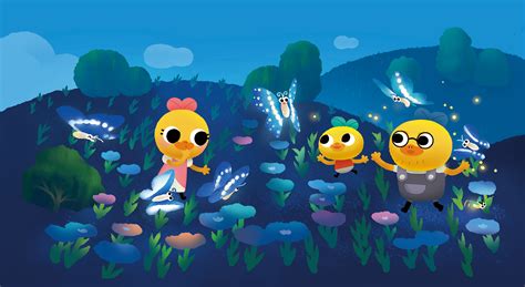 绘本《黑夜的秘密 二》画面感菌 站酷zcool