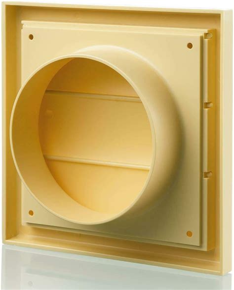 150 Mm Diameter External Plastic Gravity Flaps With Spigot Intake Wall