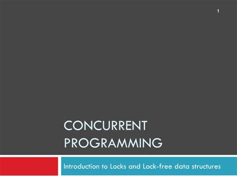 Ppt Concurrent Programming Powerpoint Presentation Free Download Id2258507