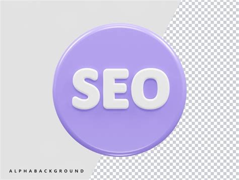 Premium Psd Seo Icon Illustration 3d Render Vector