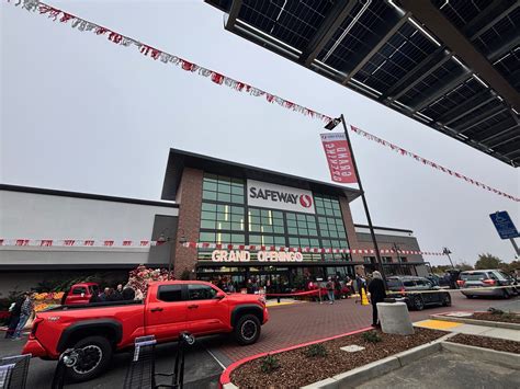 Grand Opening Of Safeway In Oakley Ca Tilton Pacific Construction