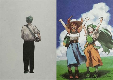 Izuocha Các Tranh Trong Triển Lãm My Hero Academia Horikoshi Kohei