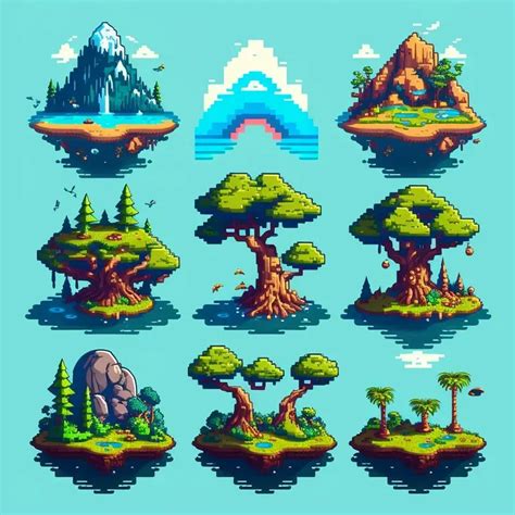Pixel Sprites Midjourney Prompt Promptbase