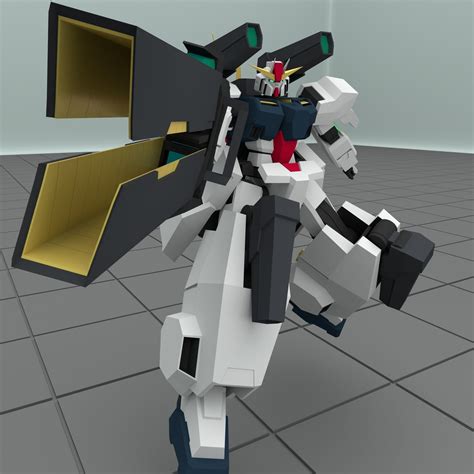 Gn 008 Seravee Gundam 3d Model Cgtrader