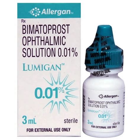 001 Lumigan Bimatoprost Ophthalmic Solution 3 Ml At ₹ 655bottle In