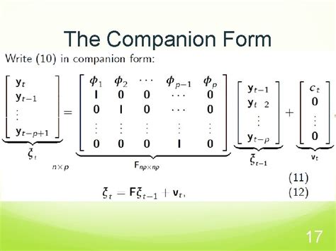 Vector Autoregression 1 Overview Vector Autoregression Var Model