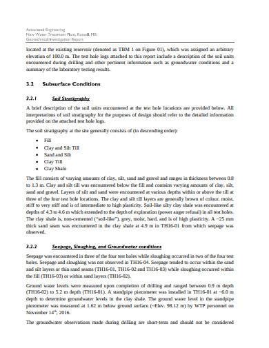 Free 10 Geotechnical Investigation Report Samples In Pdf