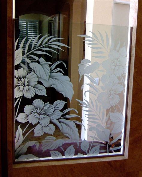 Etched Glass Wall Designs