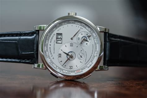 Review The A Lange And Söhne Lange 1 Time Zone In Platinum