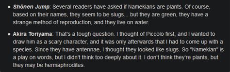 Never Forget That Toriyama Has Said Piccolo Has Both A Dick And A Vagina R Ningen