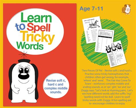 Ks2 Spelling Tricky Sounds Printable Worksheets English Primary