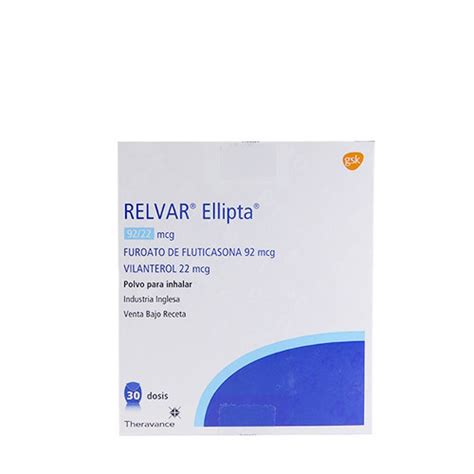 Relvar Ellipta 9222 X 30 Dos — San Roque