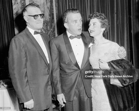 Carmine Desapio Ed Sullivan And Eds Daughter Betty Mrs Robert News Photo Getty Images