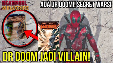 Dr Doom Muncul Di Film Deadpool And Wolverine Easter Egg Secret Wars God